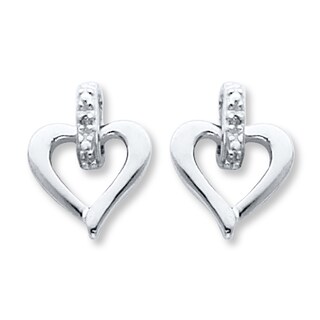 Kay Jewelers Heart Earrings