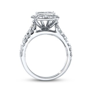 Diamond Engagement Ring 3 Carats tw 14K White Gold | Kay