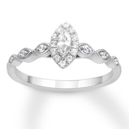 Shop Marquise Cut Engagement Rings | Kay