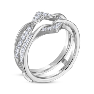 The LEO Diamond Enhancer Ring 1/2 ct tw 14K White Gold | Kay