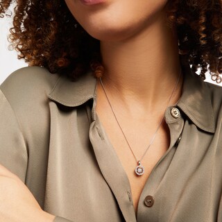 Unstoppable Love Necklace 1/2 ct tw 10K White Gold 19" | Kay
