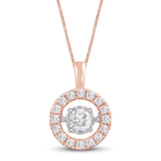 Unstoppable Love Diamond Necklace 1 ct tw 14K Rose Gold 19" | Kay