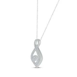 Diamond Infinity Necklace 1 ct tw Sterling Silver 18" | Kay