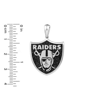 True Fans Las Vegas Raiders 1/4 CT. T.W. Diamond Logo Charm in 10K ...