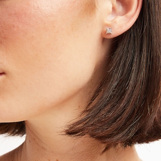 Radiant Reflections 1/4 ct tw Diamonds Sterling Silver Earrings (J/I3 ...