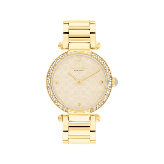 COACH Cary Crystal Bezel Women's Watch 14504183 | Kay