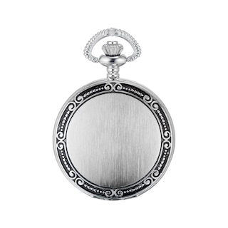 James Michael Men's Mechanical Pocket Watch PMA011011W | Kay