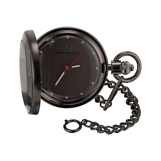 James Michael Men's Pocket Watch PQA011144W | Kay