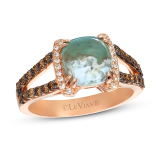 Le Vian Aquaprase Ring 1/2 ct tw Diamonds 14K Strawberry Gold | Kay