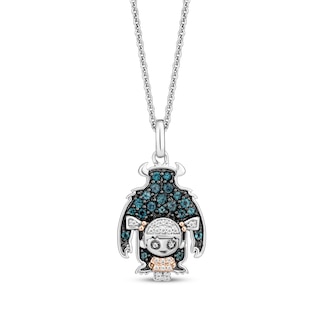 Disney Treasures Monsters, Inc. "Boo & Sulley" Multi-Stone Necklace 1/ ...