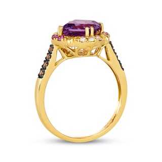 Le Vian Venetian Color on Color Cushion-Cut Amethyst Ring 1/6 ct tw ...