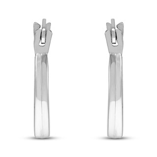 Children's Small Hoop Earrings 14K White Gold | Kay