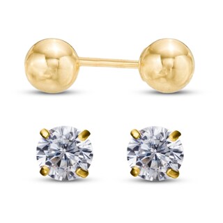 Children's Stud Earrings Boxed Set 14K Yellow Gold | Kay