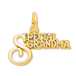 Special Grandma Charm 14K Yellow Gold | Kay