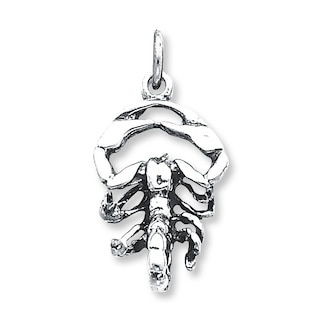 Scorpio Charm Sterling Silver | Kay