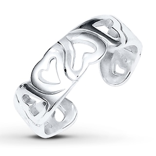 Heart Toe Ring Sterling Silver | Kay