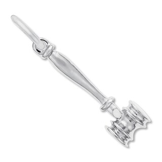 Gavel Charm Sterling Silver | Kay