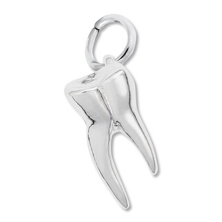 Tooth Charm Sterling Silver | Kay