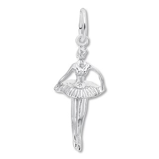 Ballet Dancer Charm Sterling Silver | Kay
