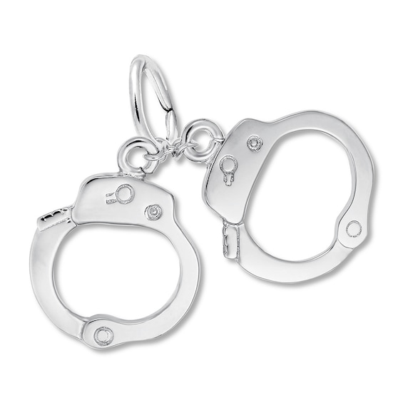 Handcuff Charm Sterling Silver | Kay