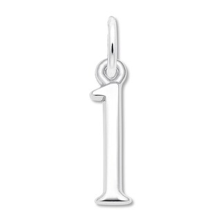 Number 1 Charm Sterling Silver | Kay