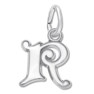 Letter R Charm Sterling Silver | Kay