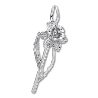 Daffodil Charm Sterling Silver | Kay