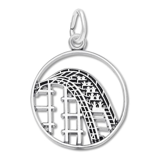 Roller Coaster Charm Sterling Silver | Kay
