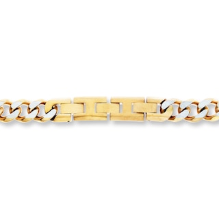 Curb Chain Bracelet Stainless Steel 10" Length | Kay