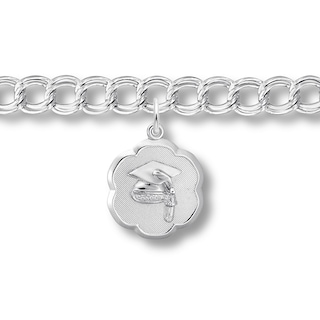 Graduation Bracelet Sterling Silver 7" | Kay