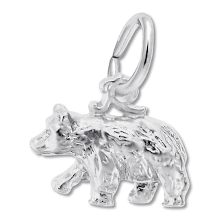 Bear Charm Sterling Silver | Kay