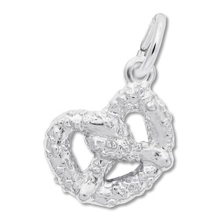 Pretzel Charm Sterling Silver | Kay