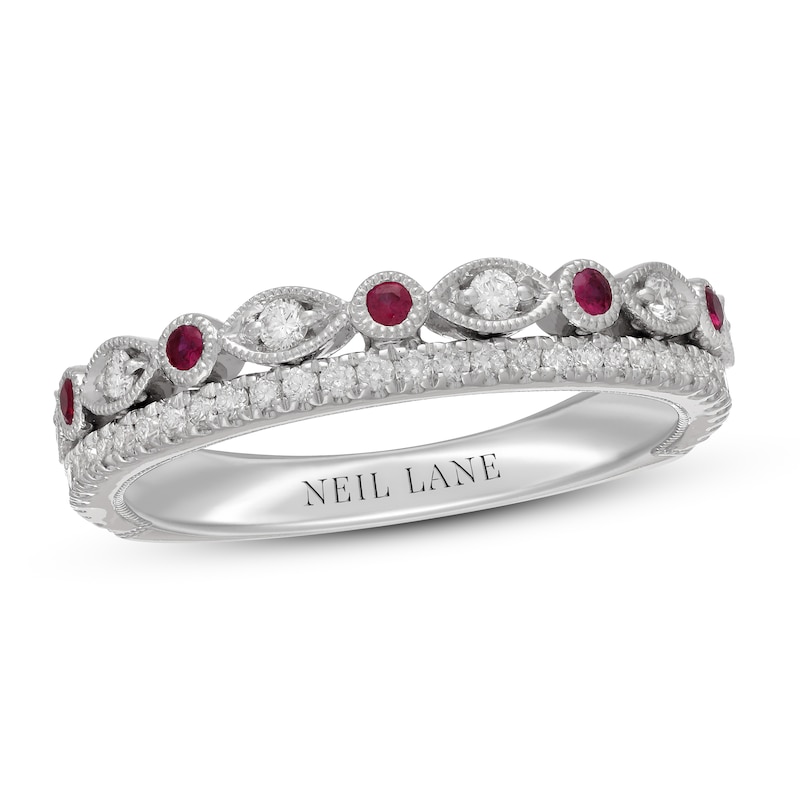 Neil Lane Ruby Engagement Ring
