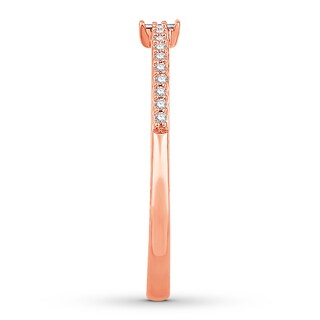 Emmy London Diamond Ring 1/10 ct tw 10K Rose Gold | Kay
