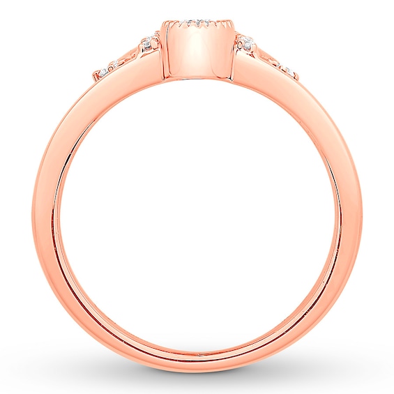 Emmy London Diamond Ring 3/8 ct tw Round-cut 10K Rose Gold | Kay
