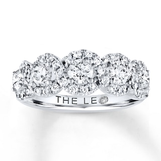 THE LEO Diamond Ring 1-1/2 ct tw Round-cut 14K White Gold | Kay