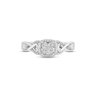 Hallmark Diamonds Promise Ring 1/4 ct tw Sterling Silver | Kay