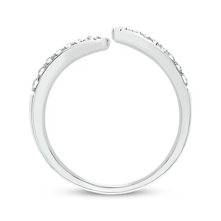 Diamond Deconstructed Contour Ring 1/5 ct tw 10K White Gold | Kay