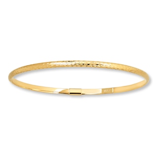 Bangle Bracelet 10K Yellow Gold | Kay