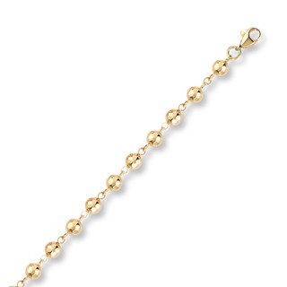 Sphere Bracelet 14K Yellow Gold 7.25" | Kay