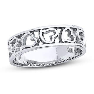 Heart Ring 14K White Gold | Kay