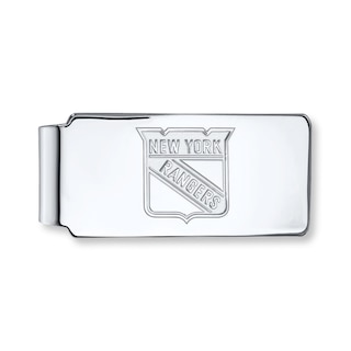 NHL New York Rangers Money Clip Sterling Silver | Kay