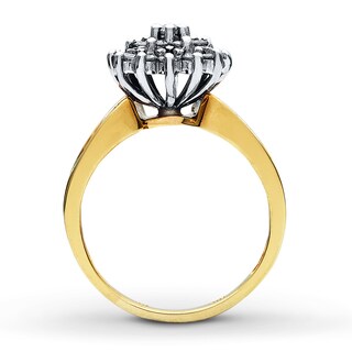 Previously Owned Ring 1 ct tw Diamonds 10K Yellow Gold | Kay