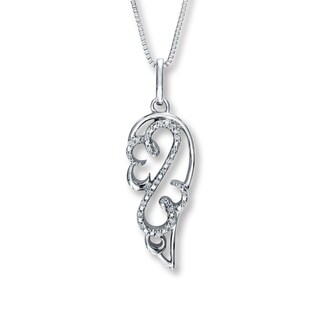 Previously Owned Diamond Necklace Sterling Silver | Kay