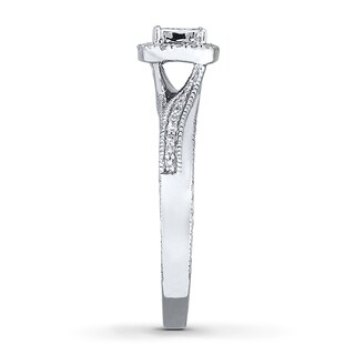 Previously Owned Ring 1/6 ct tw Diamonds Sterling Silver | Kay