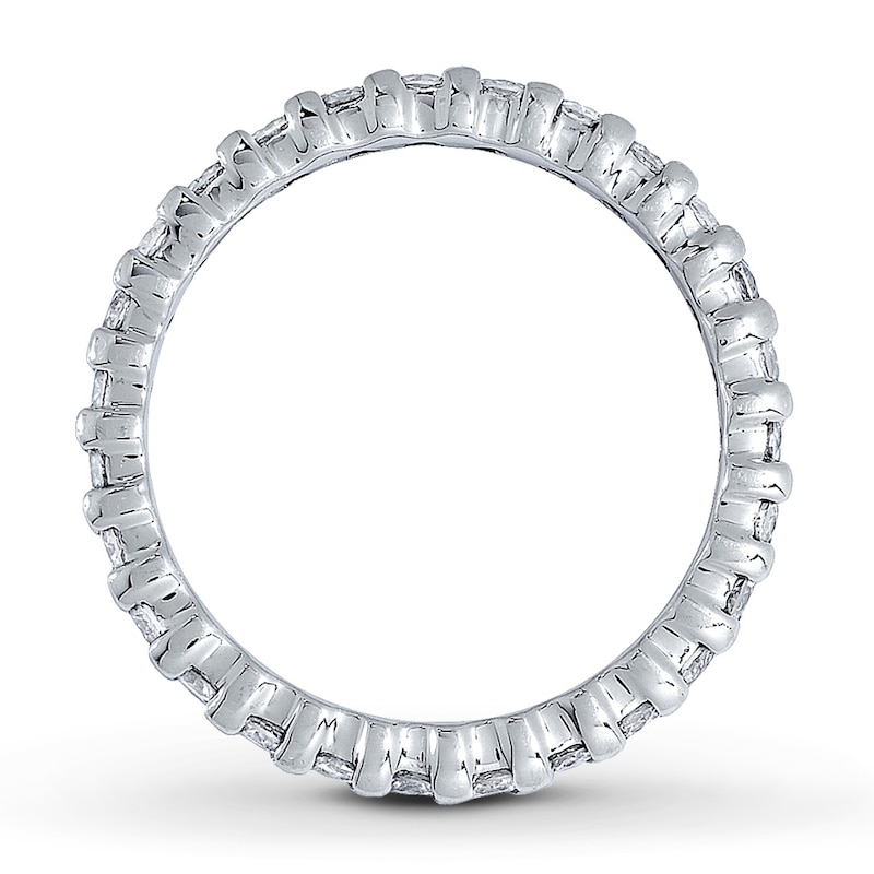 Previously Owned Diamond Anniversary Eternity Ring 1 ct tw Round-cut ...