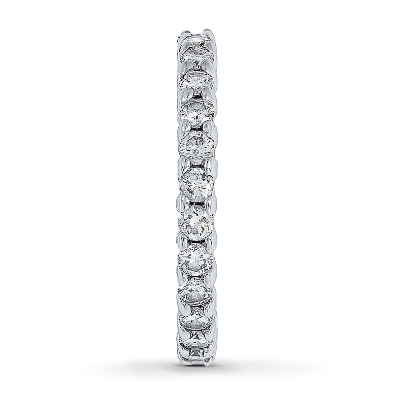 Previously Owned Diamond Anniversary Eternity Ring 1 ct tw Round-cut ...