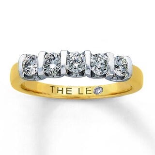 Previously Owned THE LEO Diamond Ring 5/8 ct tw 14K Two-Tone Gold | Kay