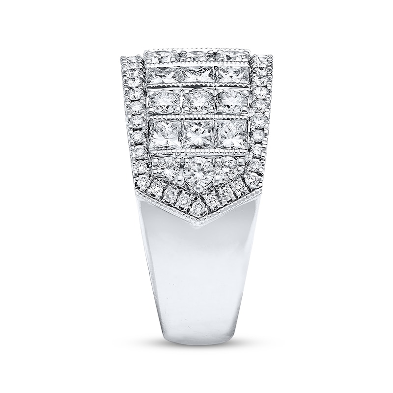 Previously Owned Neil Lane Anniversary Band 2-1/2 ct tw Princess and ...