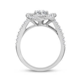 Previously Owned Center of Me Diamond Ring 1 ct tw 14K White Gold | Kay